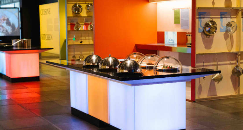 L'exposition interactive Banquet | Centre des sciences de Montréal